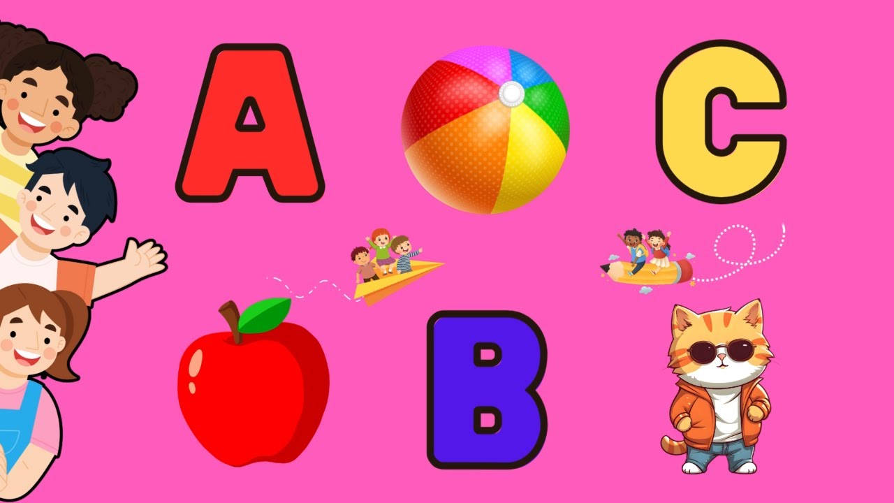 ABC a a a Full teaching video for kids | learning tim for them ...