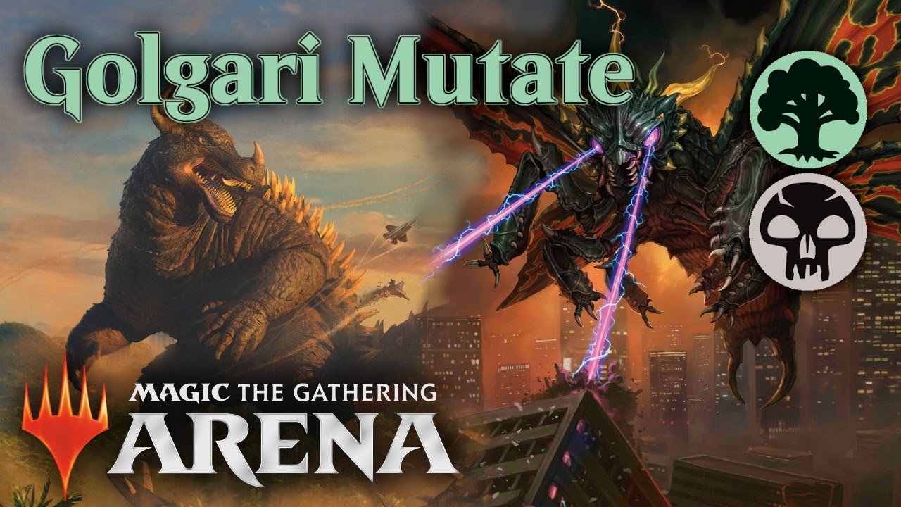MtG Arena - Golgari Mutate - Ikoria Standard - YouTube