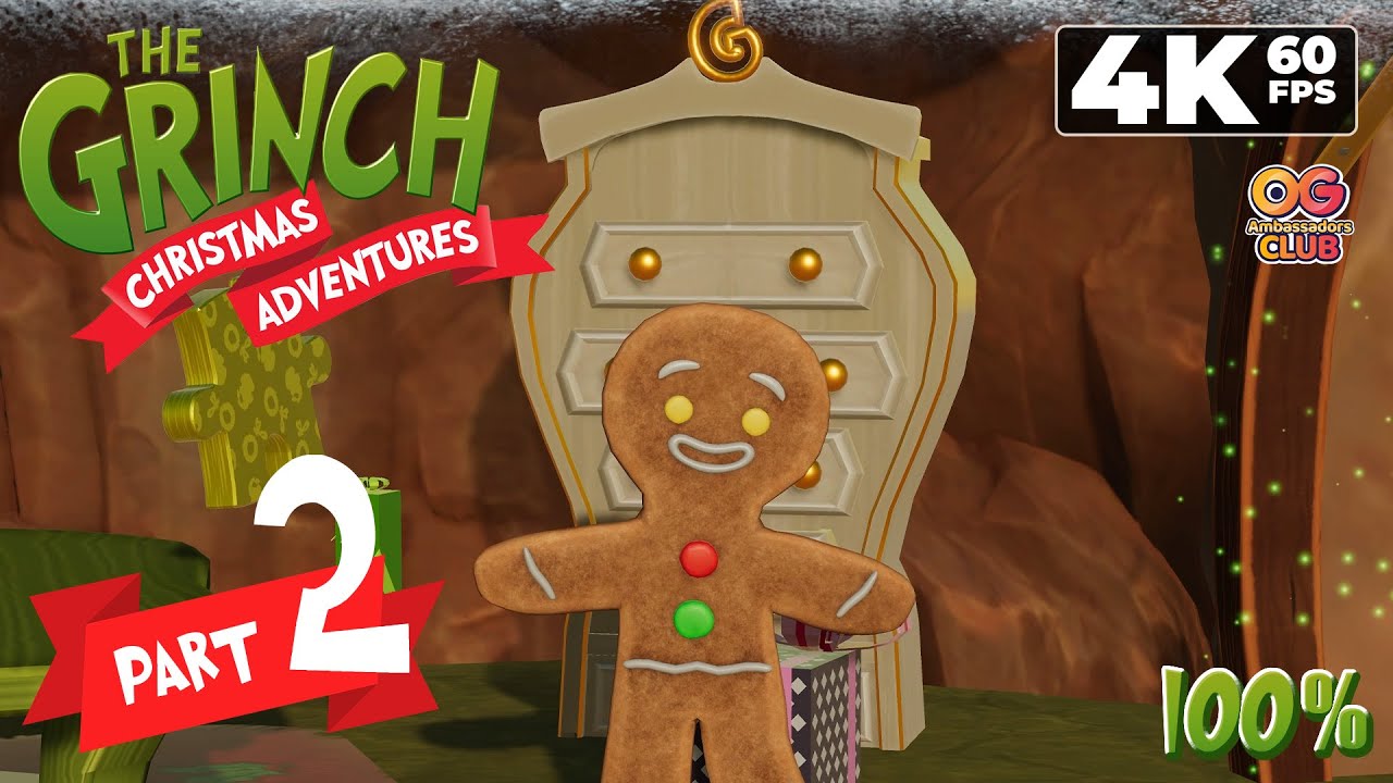 The Grinch: Christmas Adventures (PC) - 4K60 Walkthrough (100%) Part 2 ...