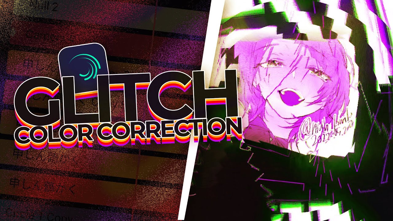 Glitch / Trippy / Hyperpop CC Tutorial on Alight Motion - YouTube