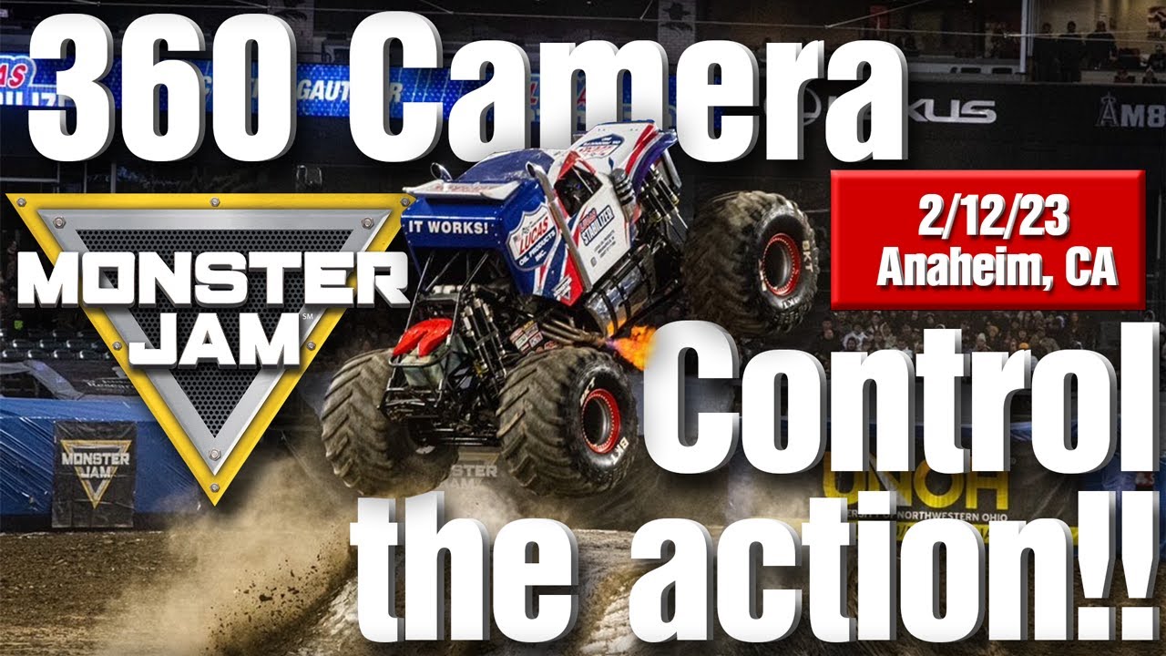 Monster Jam Lucas Stabilizer 360 Camera - Control The Action! - Anaheim ...