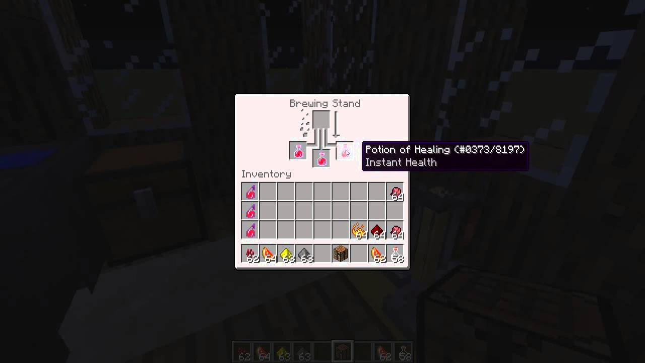 Jak zrobić potion natychmiastowe leczenie II/Instant health II ...