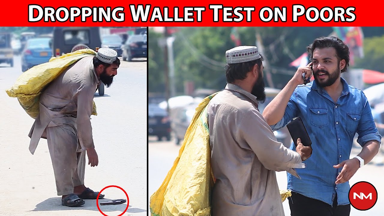 Dropping Wallet Test on Poor | Social Experiment | Nevermind 2021 - YouTube