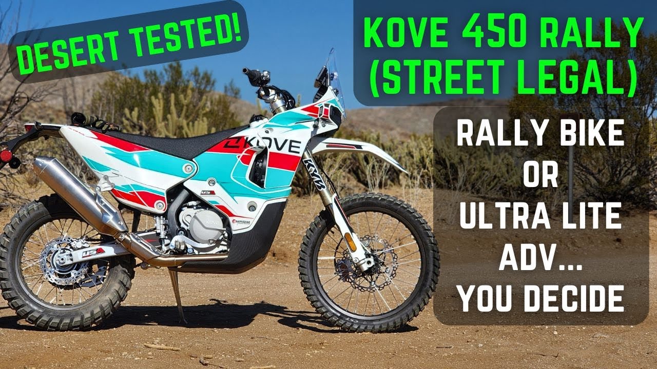Kove 450 Rally Review (Street Legal) | A Lightweight, Highly Capable ...