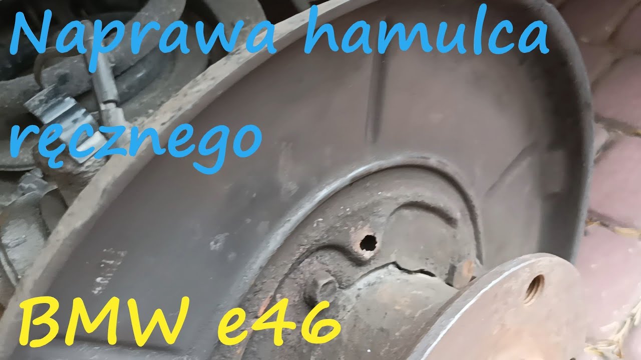 Naprawa hamulca ręcznego i regulacja BMW e46 | Rozsypany ręczny część 2 ...