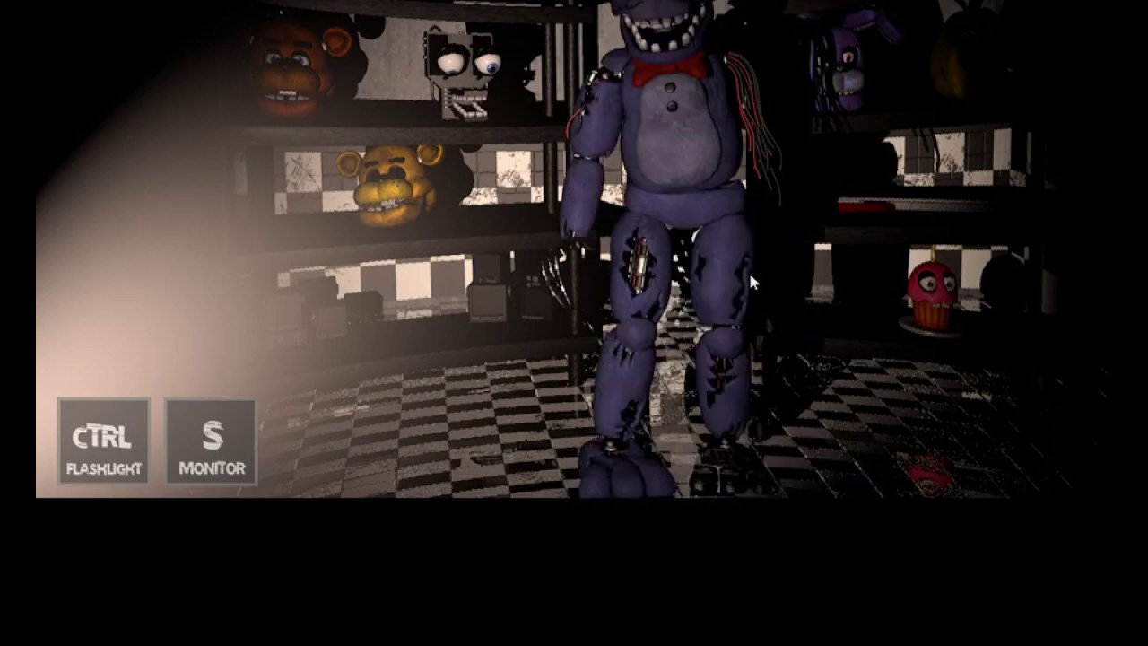 BONNIE CAME TO KILL ME WHILE I TRIED TO RESTORE POWER! - YouTube