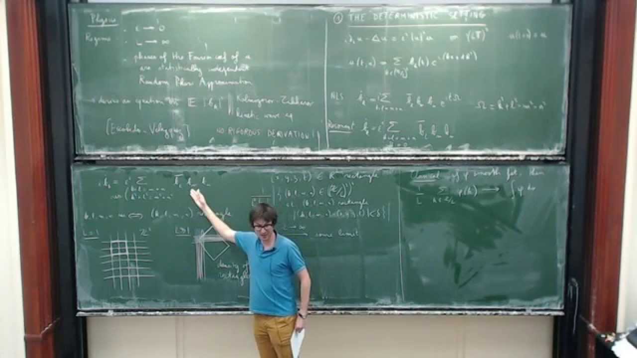 Pierre Germain: The big box limit for 2D NLS on the torus deterministic ...