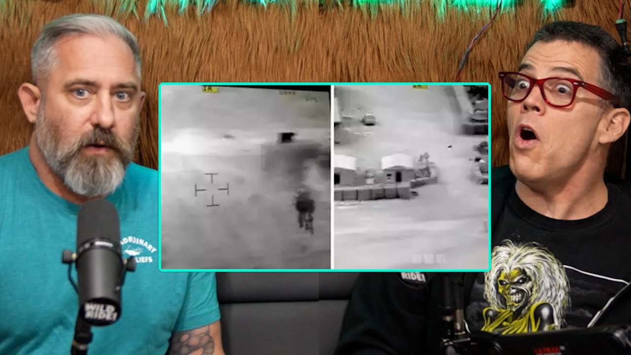 Jeremy Corbell Shows Steve-O New UAP Footage | Wild Ride! Clips - YouTube