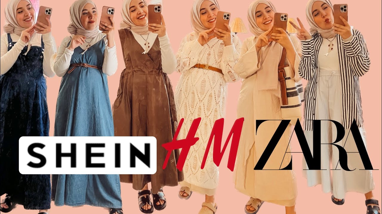 XXL Fashion Try on Haul | Shein haul, Zara + HM | Hijabflowers - YouTube