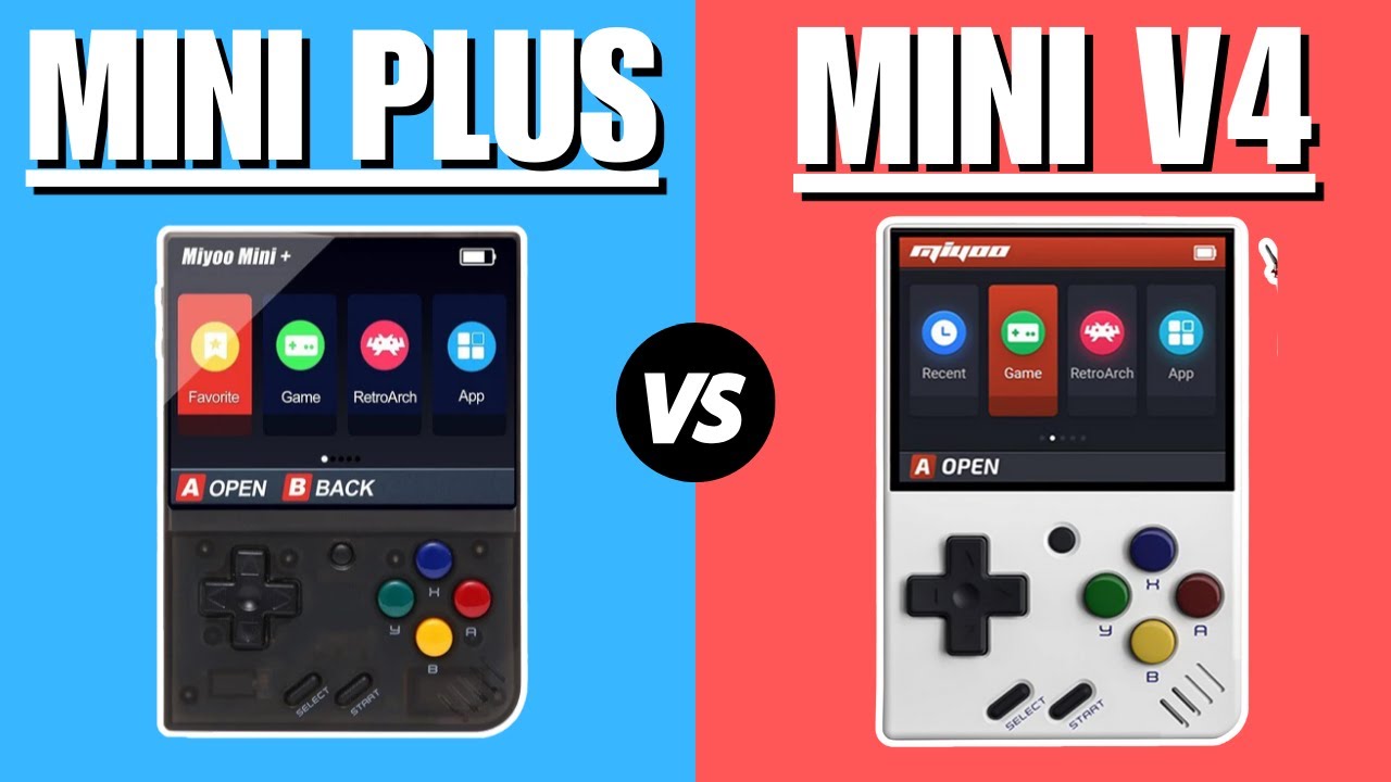 Miyoo Mini V4 vs Miyoo Mini Plus - Which One Is Better? - YouTube