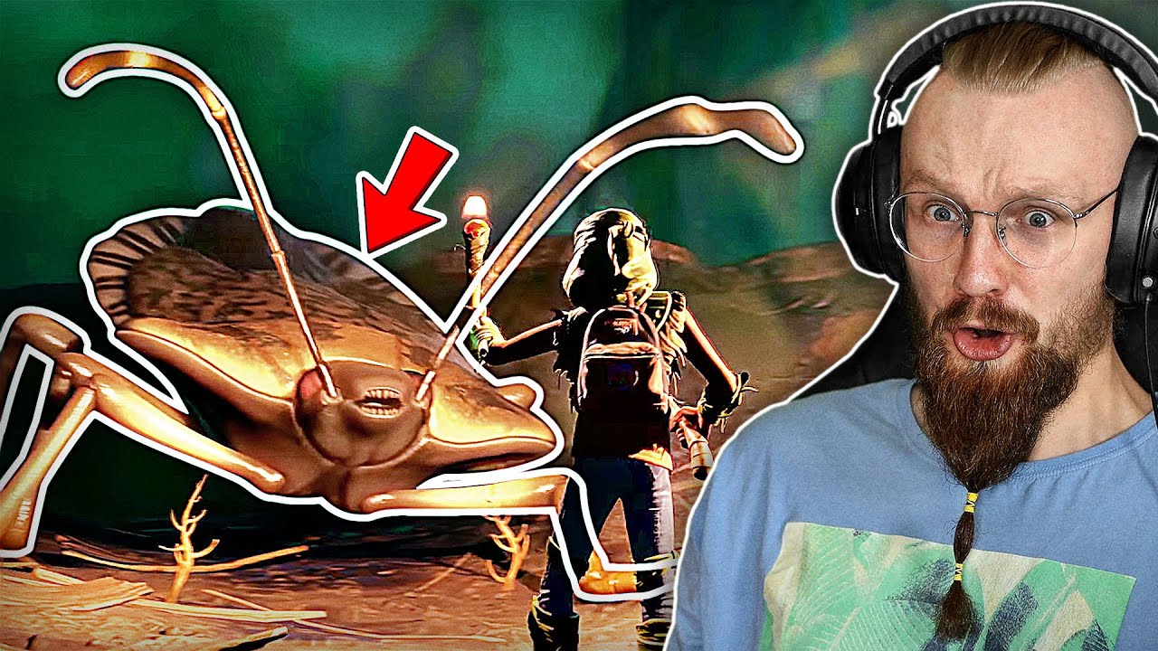 NEW GAME WITH GIANT INSECTS! (i will never sleep again) - Grounded ...