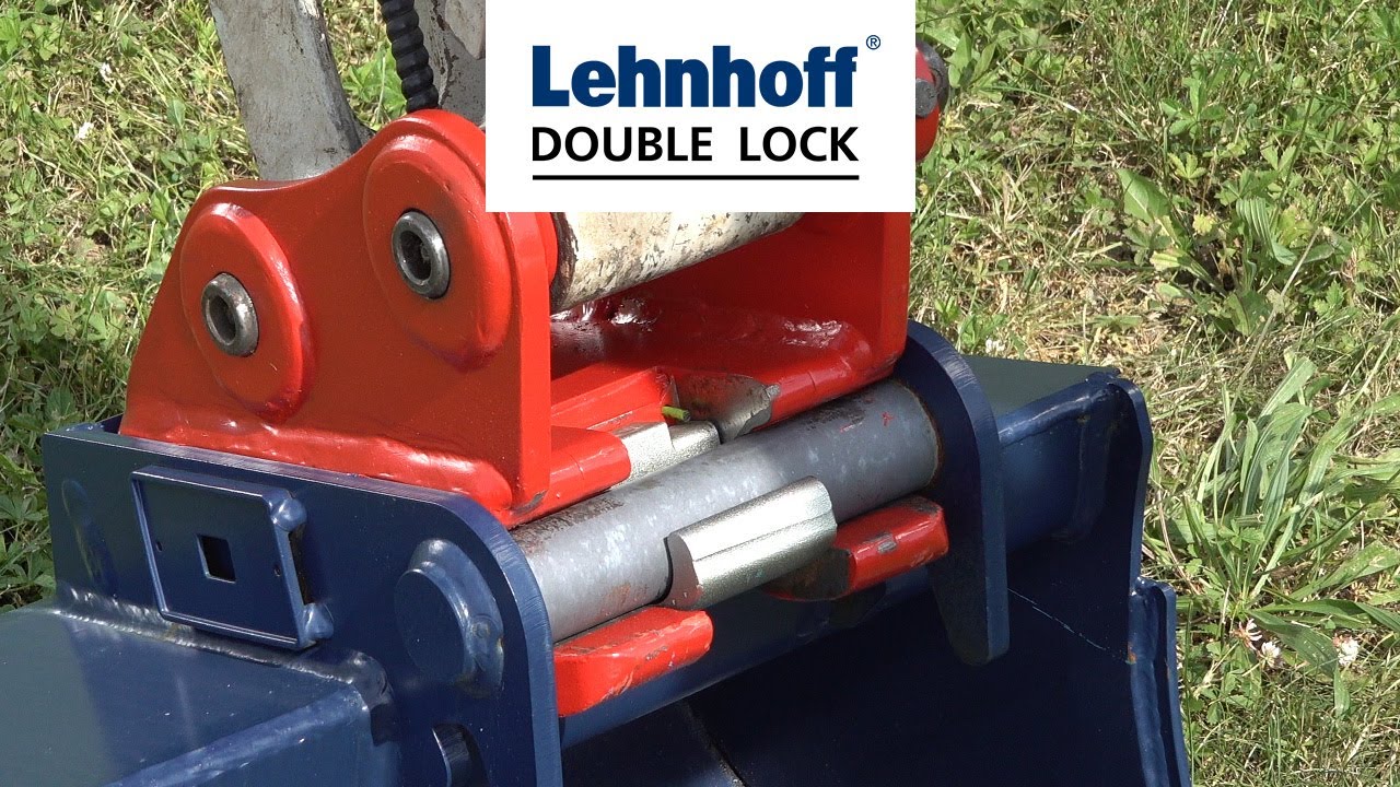 Lehnhoff Double Lock - the new safety lock for hydraulic quick couplers ...