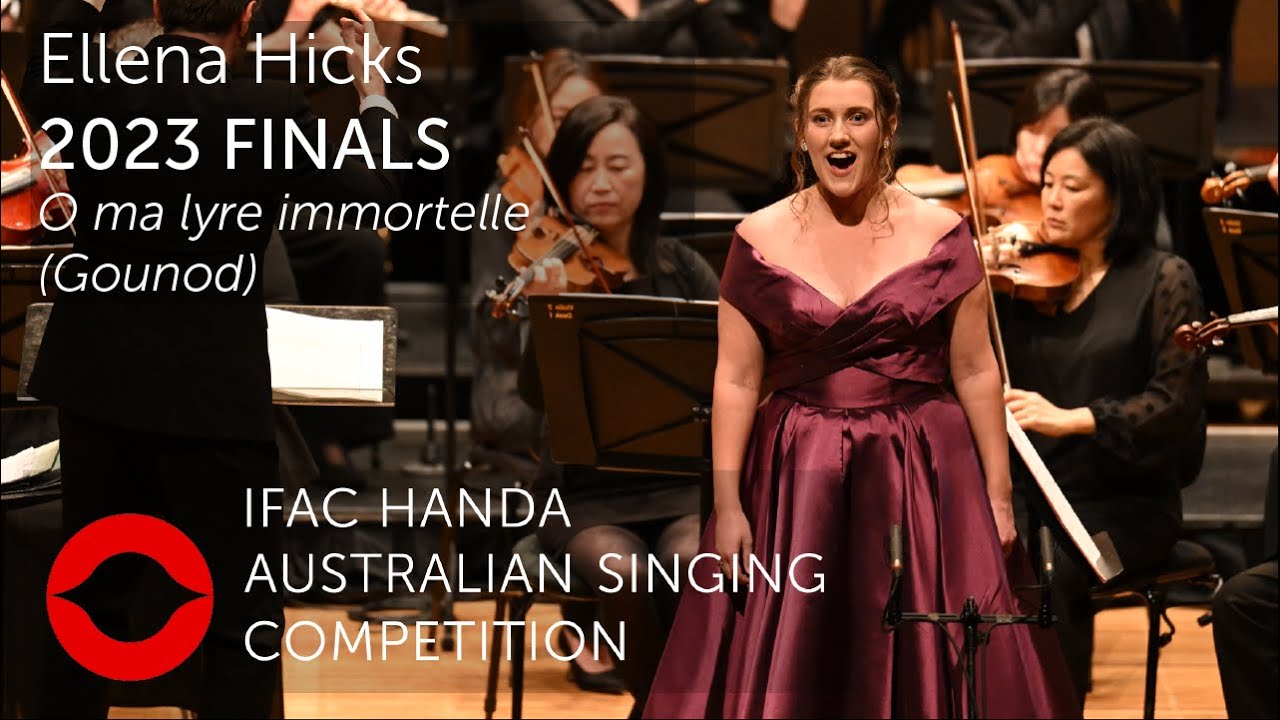 2023: Ellena Hicks, mezzo-soprano. ASC Finals Concert, second ...