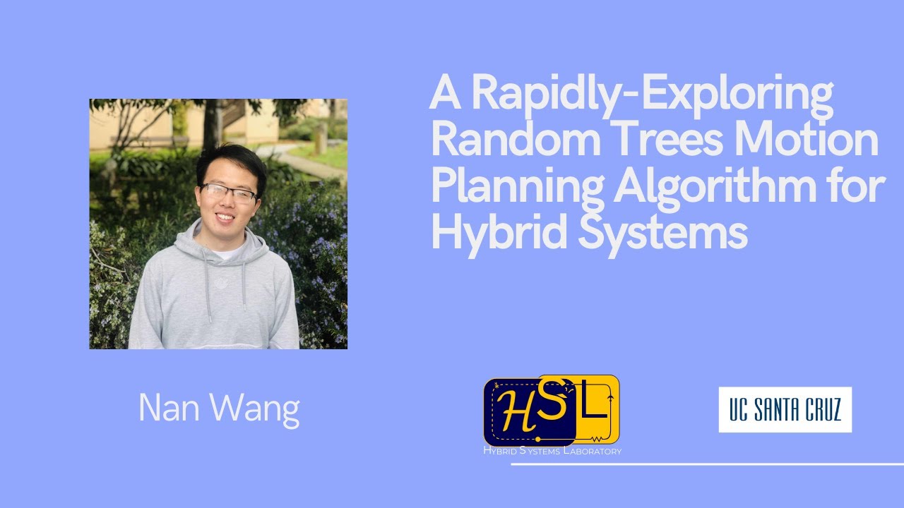 A Rapidly Exploring Random Trees Motion Planning Algorithm For Hybrid Dynamical Systems Youtube