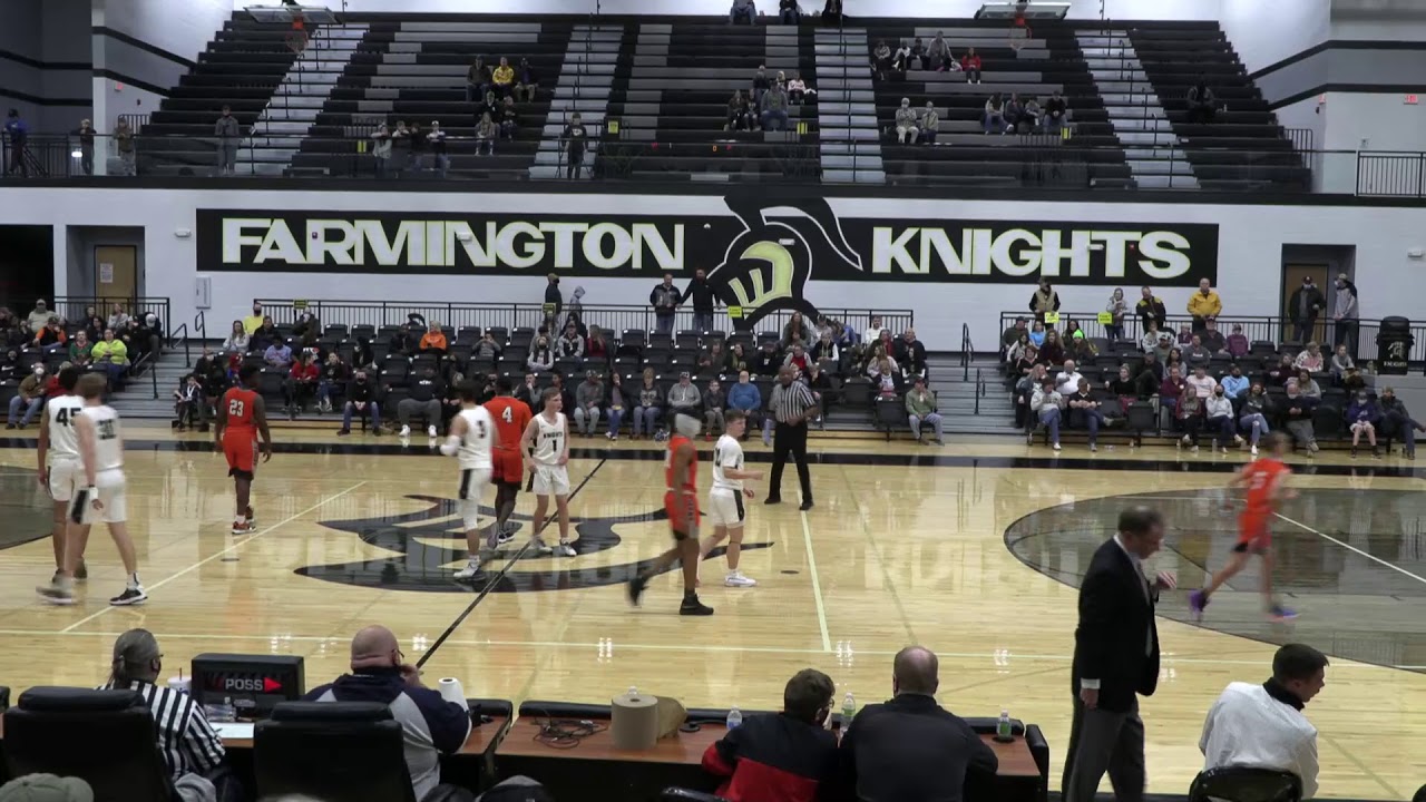 12-18-20 Varsity Boys Basketball Farmington Knights vs Cape Central ...