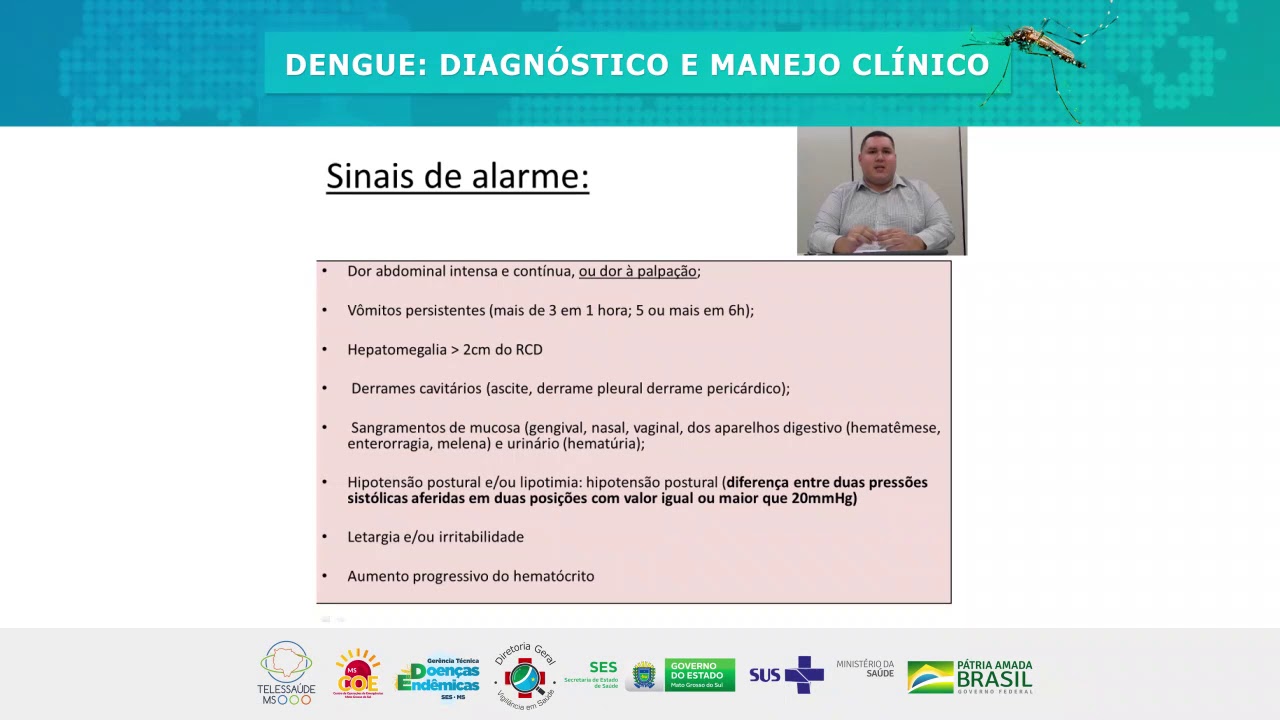Dengue Diagnostico e Manejo Clinico - YouTube
