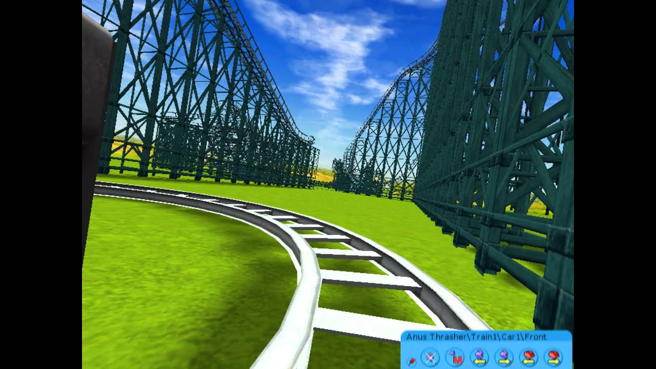 Roller Coaster Tycoon 3 - Sonic Death Coaster - YouTube