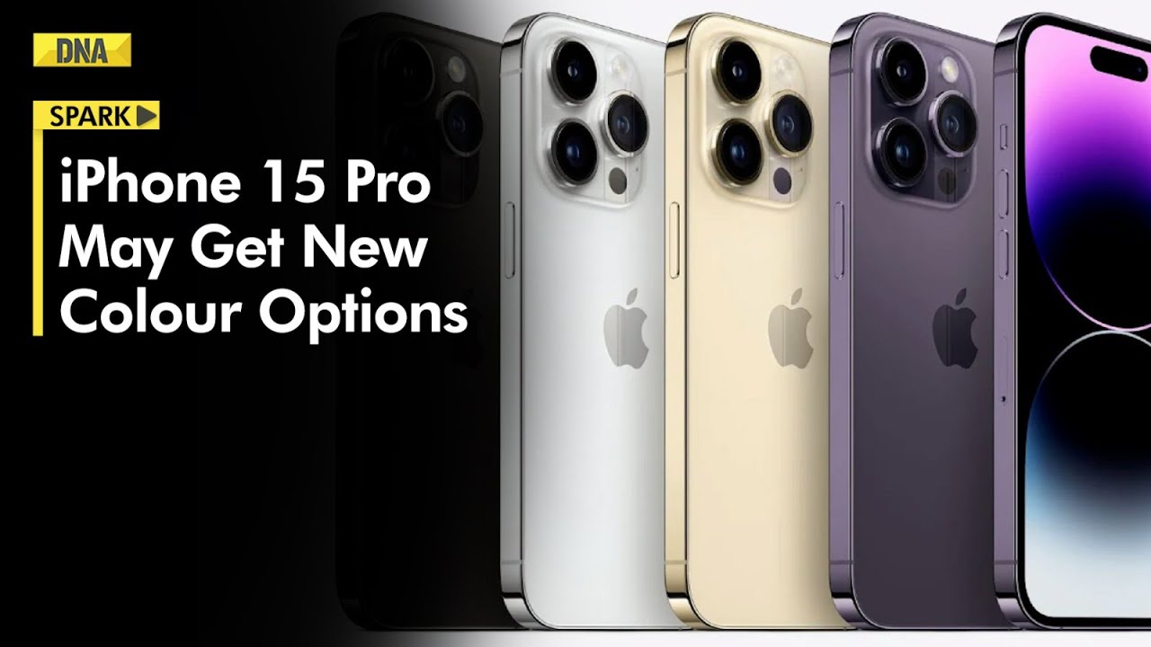 Apple iPhone 15 Pro May Get Two New Colour Options, Gold And Purple ...