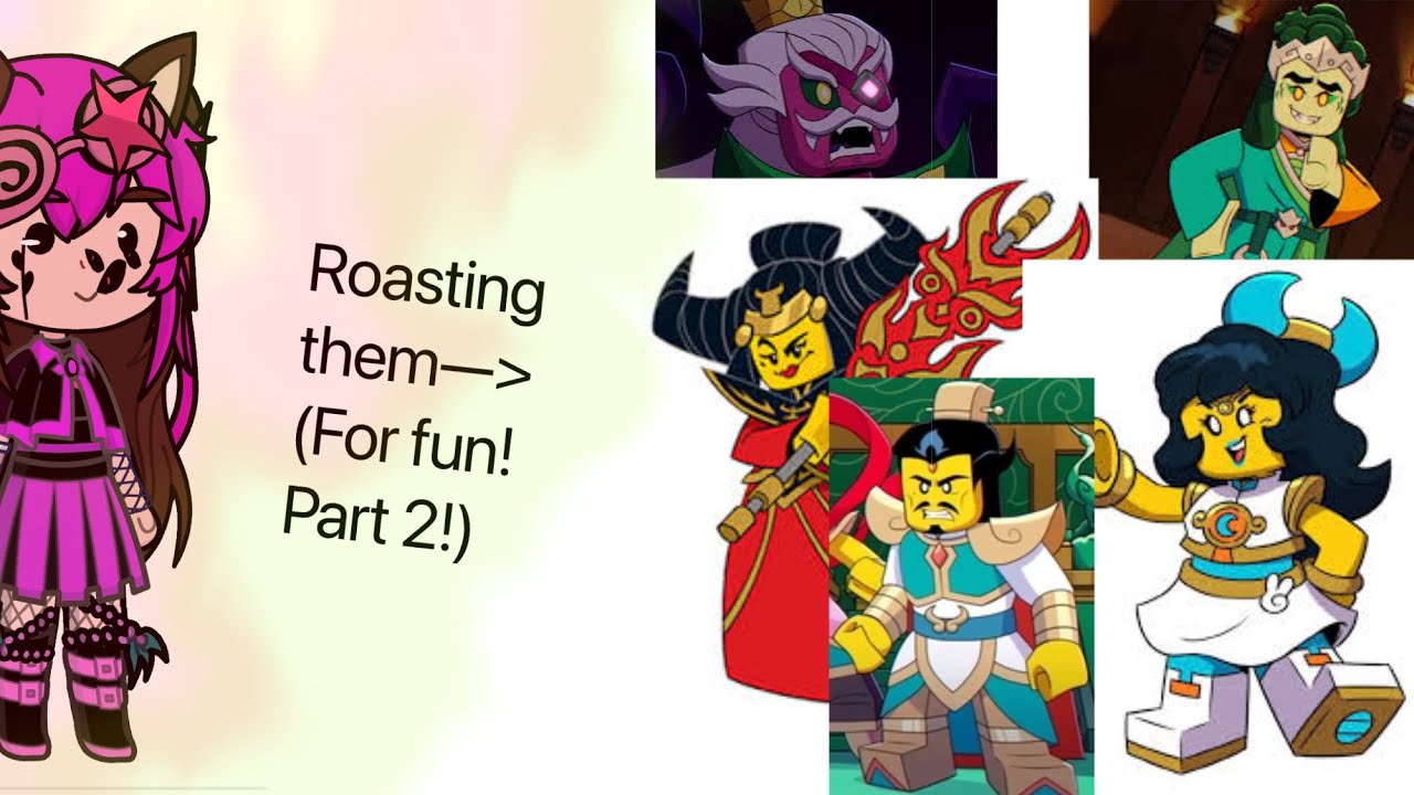 Roasting lmk characters part 2!(part 1 is linked in the description and ...