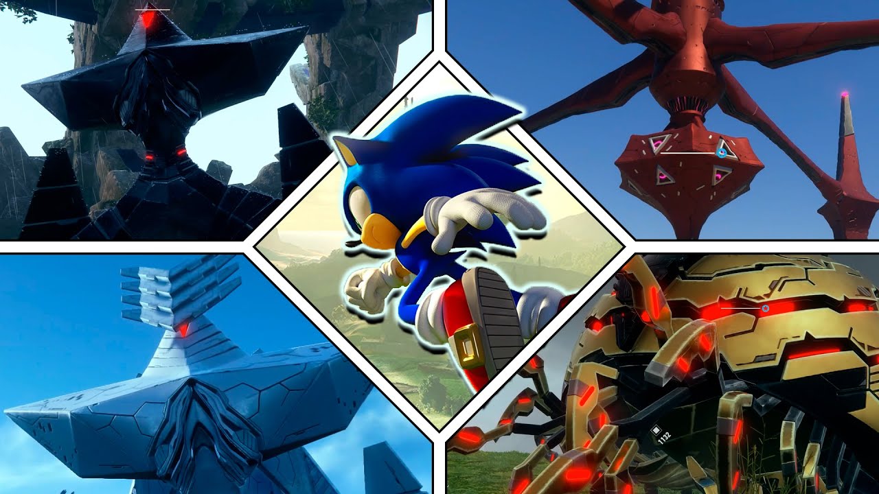 Sonic Frontiers | All Guardians + The Final Horizon [No Damage] - YouTube