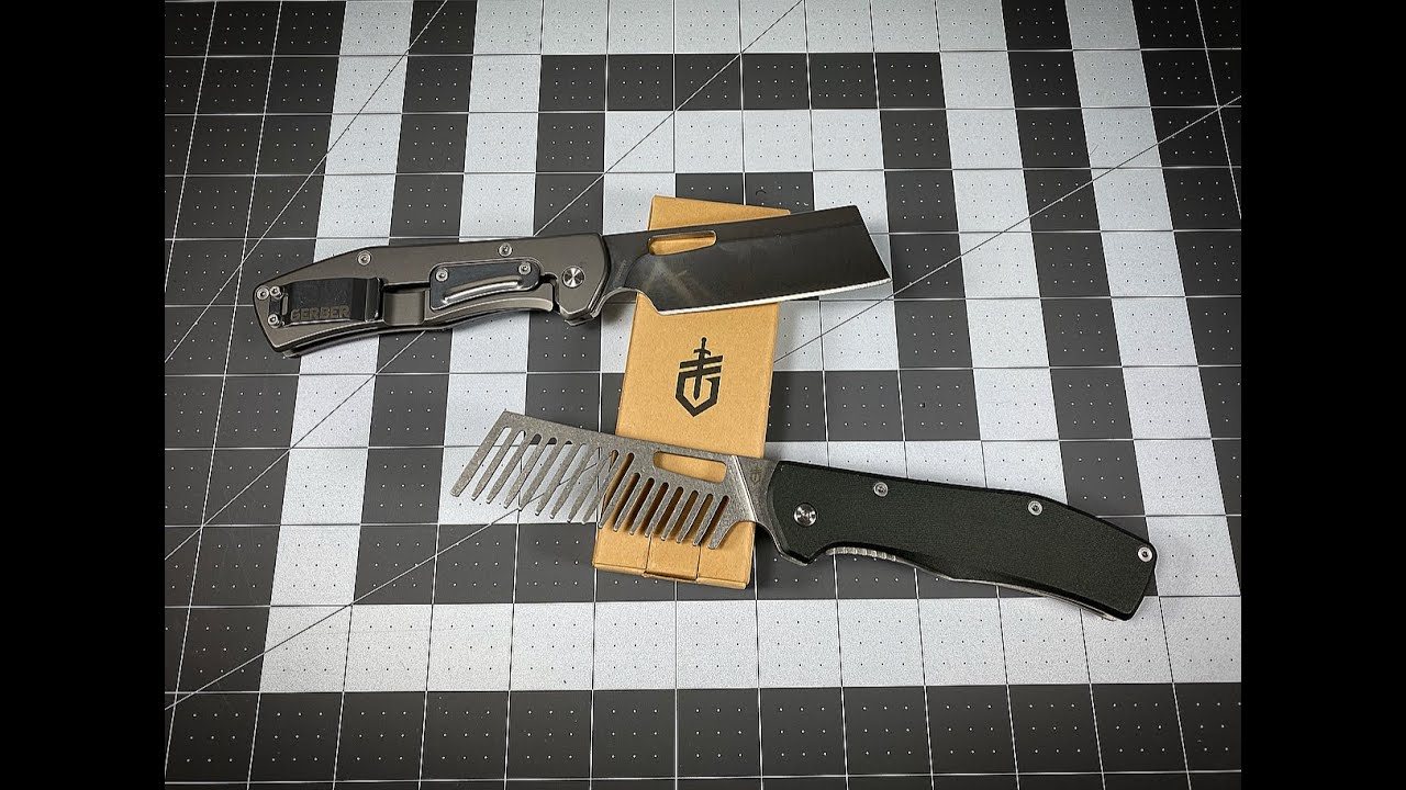 Gerber Flatiron Comb - YouTube