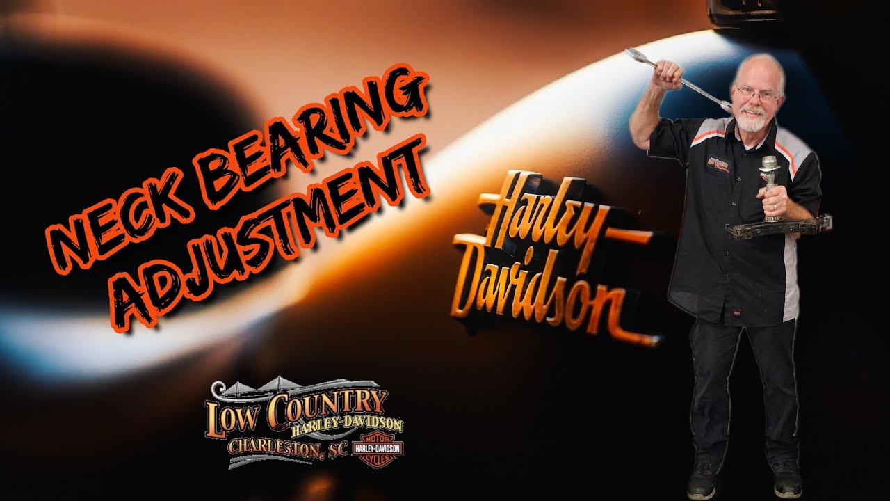 The Harley-Davidson 100K Neck Bearing Service - YouTube
