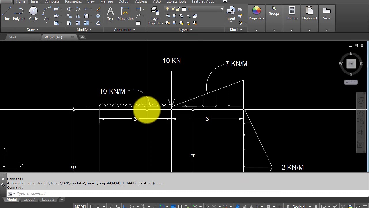 PART 21 - CREATING AND ASSIGNING LOADS TO FRAME (ANALYSIS OF 2D FRAME ...