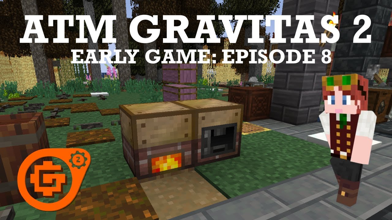 ATM Gravitas 2 Early Game: Ep8 Breaking into Gregtech Steam Age - YouTube