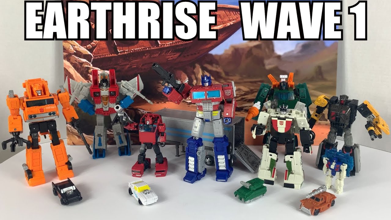 Transformers Earthrise Wave 1 Summary and Observations - YouTube