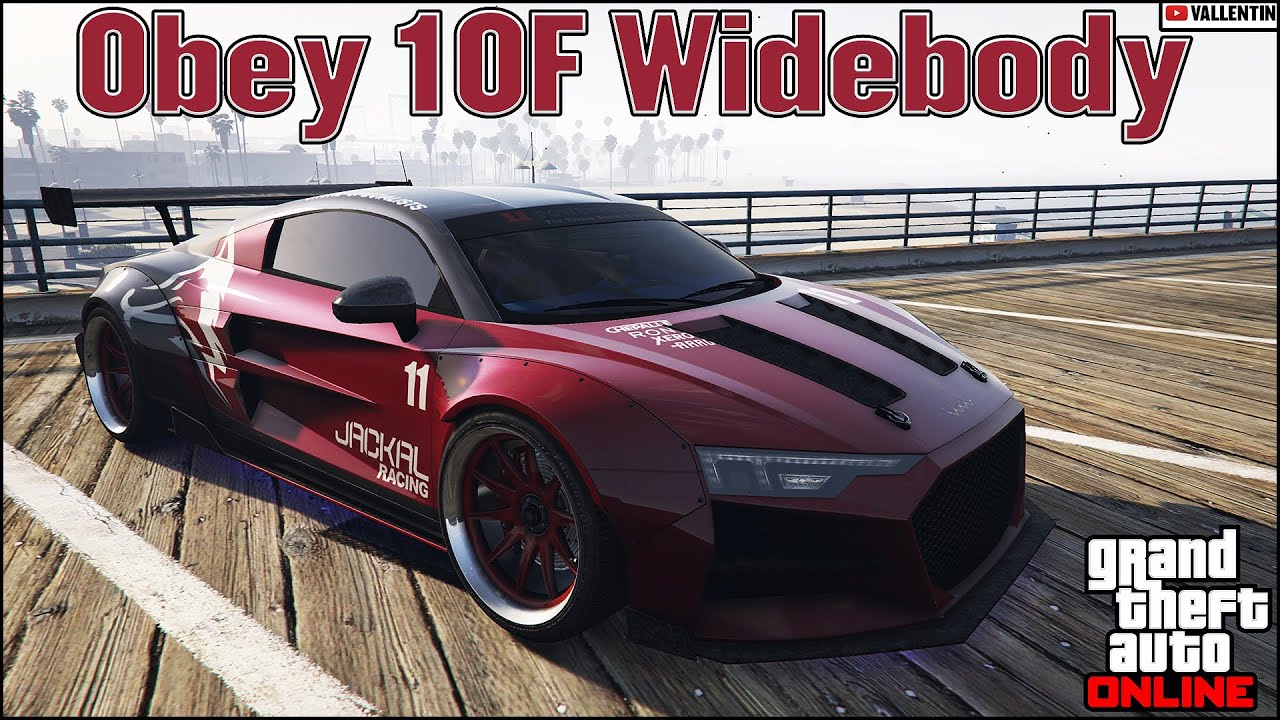 GTA 5 Online : OBEY 10F WIDEBODY - Customization [Audi R8] [The ...