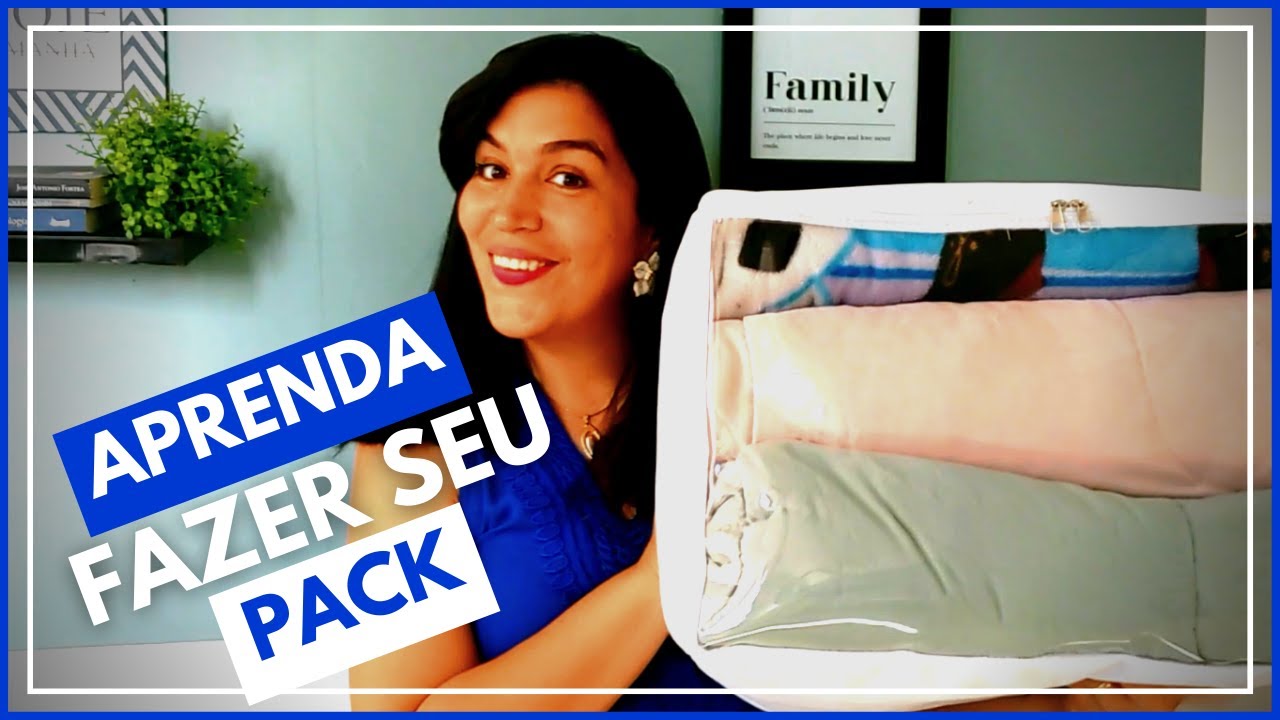 Como fazer PACK organizador - YouTube