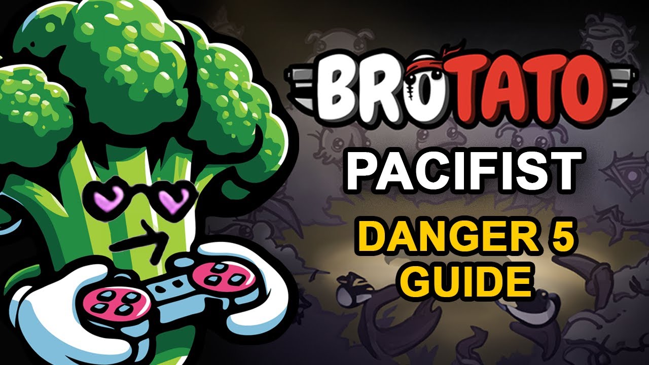 Brotato Pacifist DANGER 5 GUIDE - YouTube