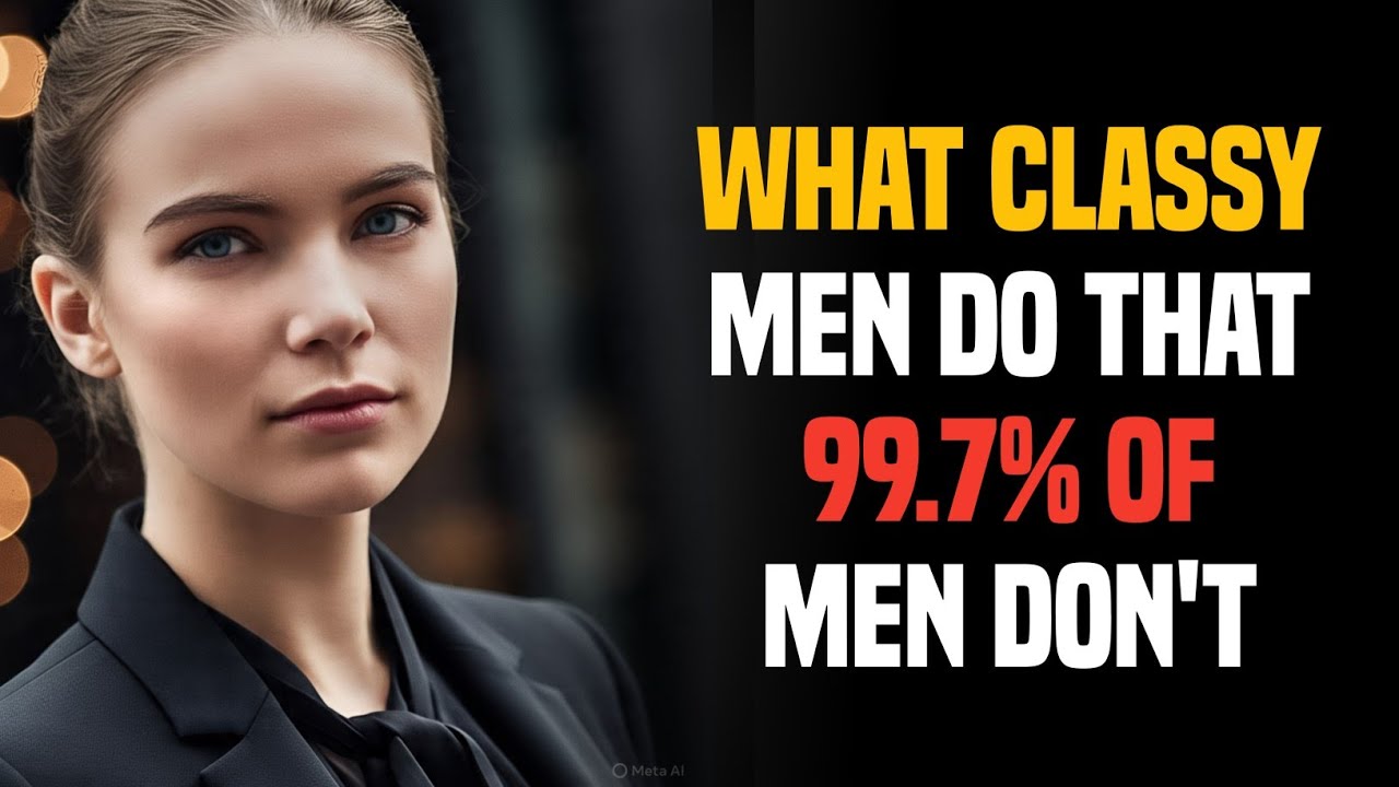 "10 Secret Etiquette Rules Every Classy Man Follows (Shocking No. 4 ...