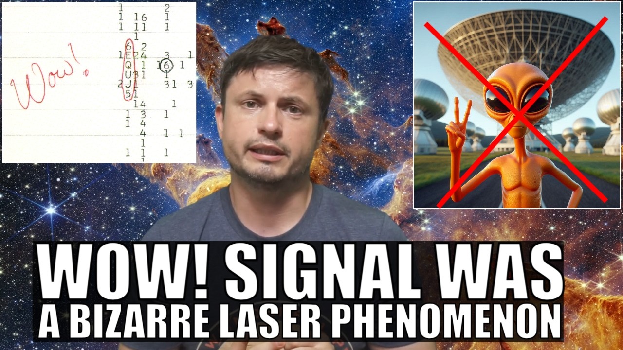 Wow! Signal Mystery Solved After 37 Years, Sorry Not Aliens - YouTube