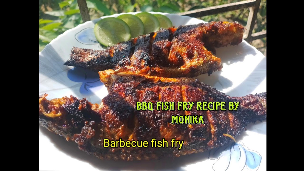 Telapiya Fish Bbq Recipe | চুলায় তৈরি বারবিকিউ |Whole Fish BBQ | Fish ...