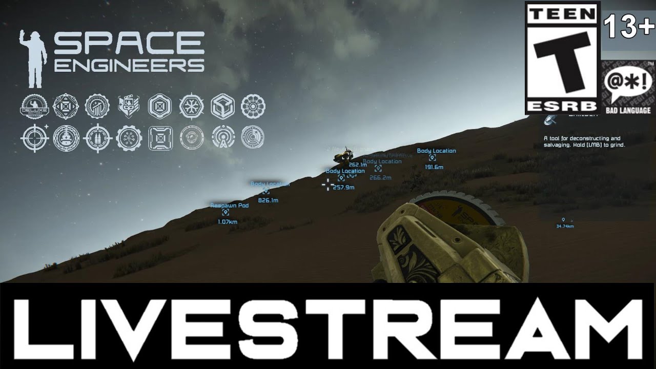 Space Engineers 2024 Livestream (P-Tech Planetary Survival) 2024/10/21 ...