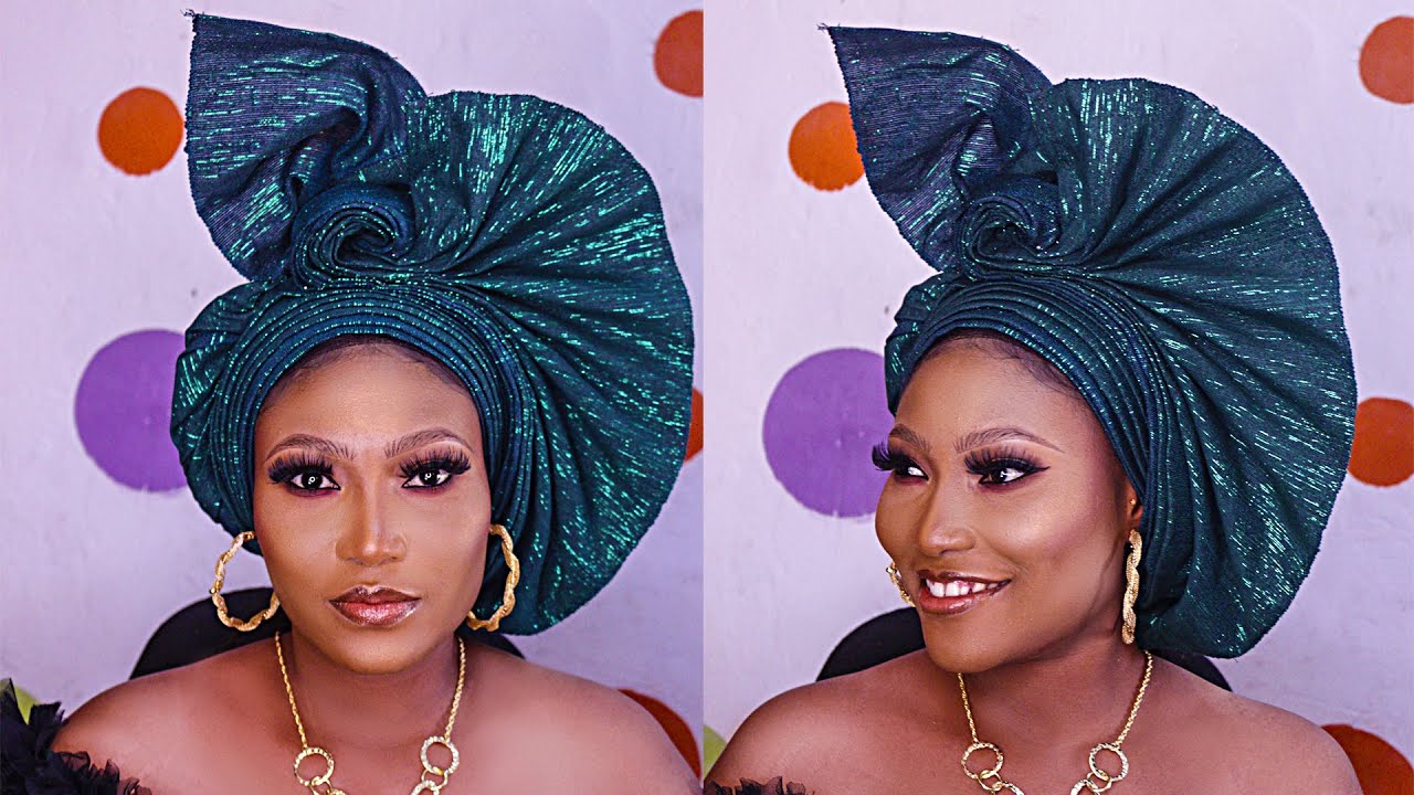 Trending Fan Gele Tutorial : Fan Gele Made Easy - YouTube