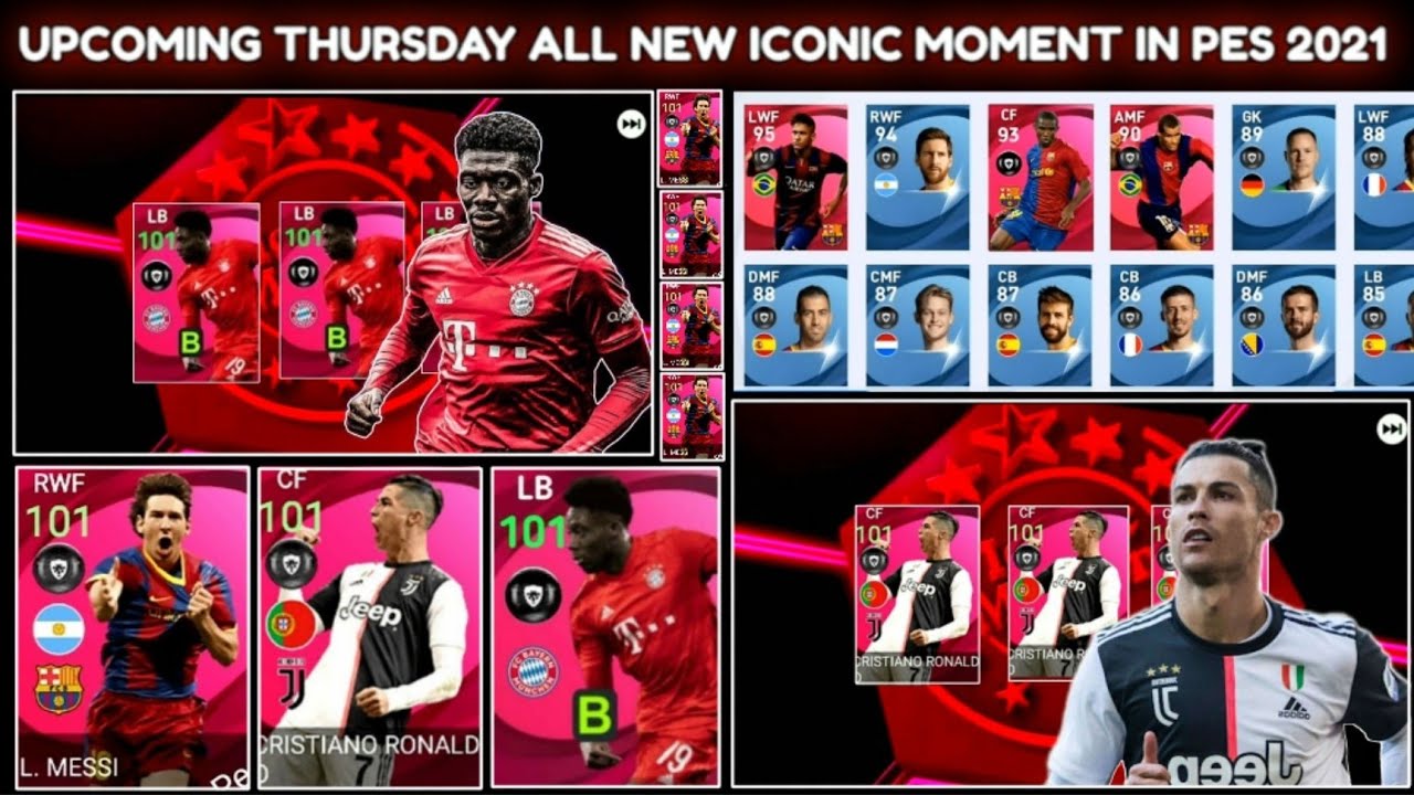 Upcoming 🔥 Thursday New Iconic Moments Pack In Pes 2021 🔥|| PES CLUB ...