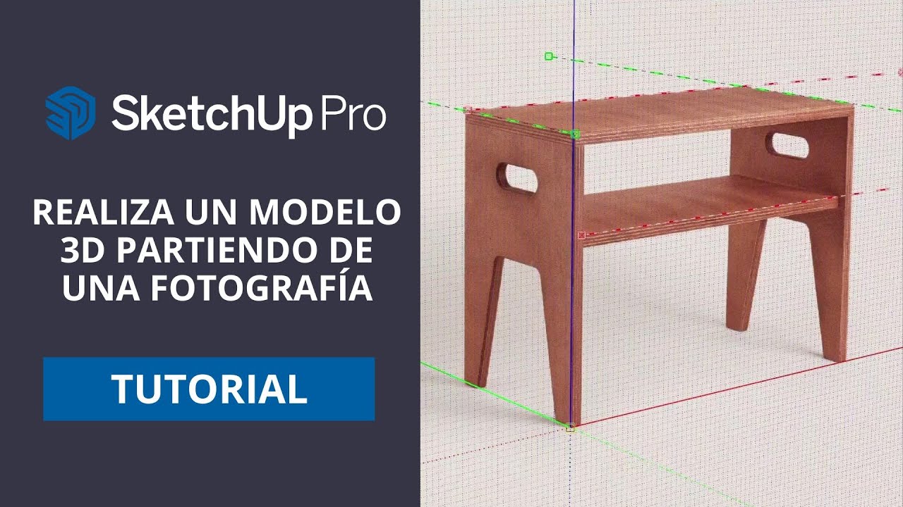 Realiza Un Modelo 3D Partiendo De Una Fotografía | Tutorial de SketchUp ...