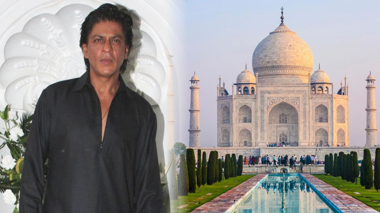 Shah Rukh Khan Appraises Taj Mahal - YouTube