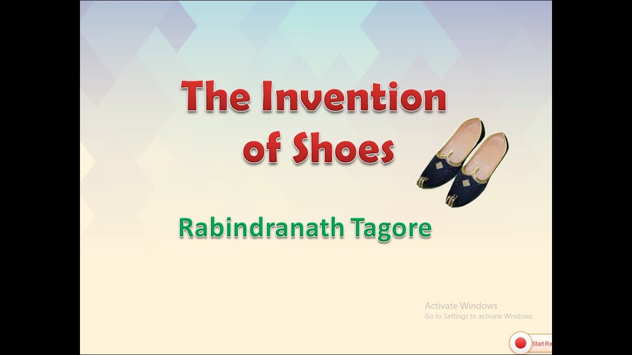 The Invention of shoes!!! - YouTube