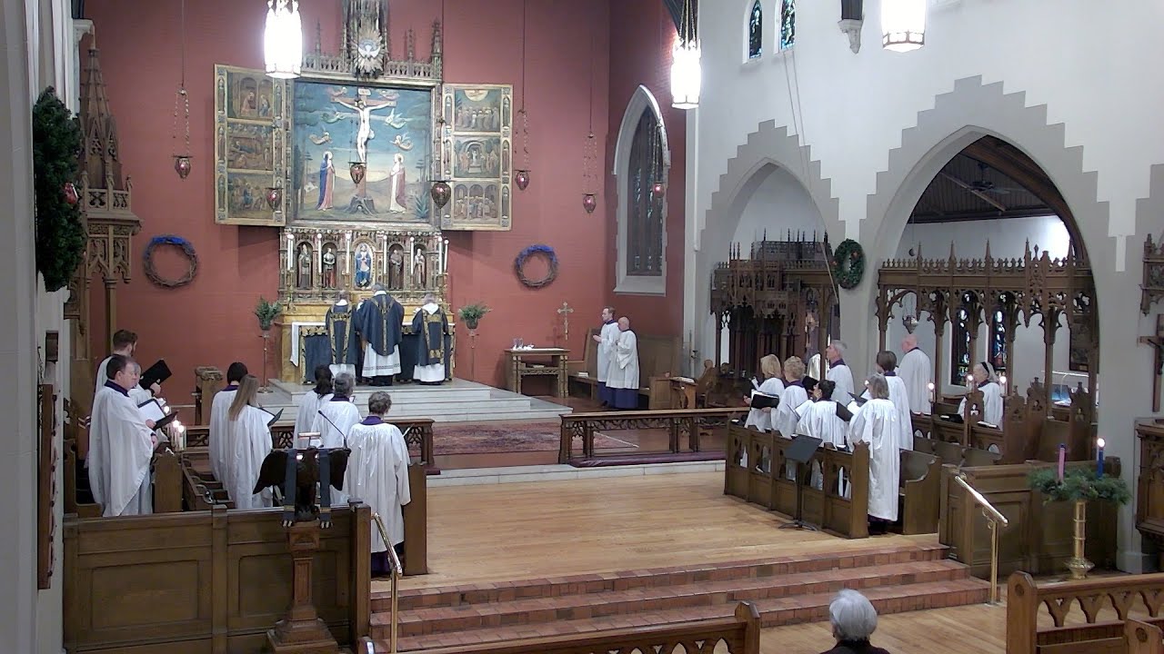 Holy Eucharist with Great Litany Sung in Procession | 12-3-23 | All ...