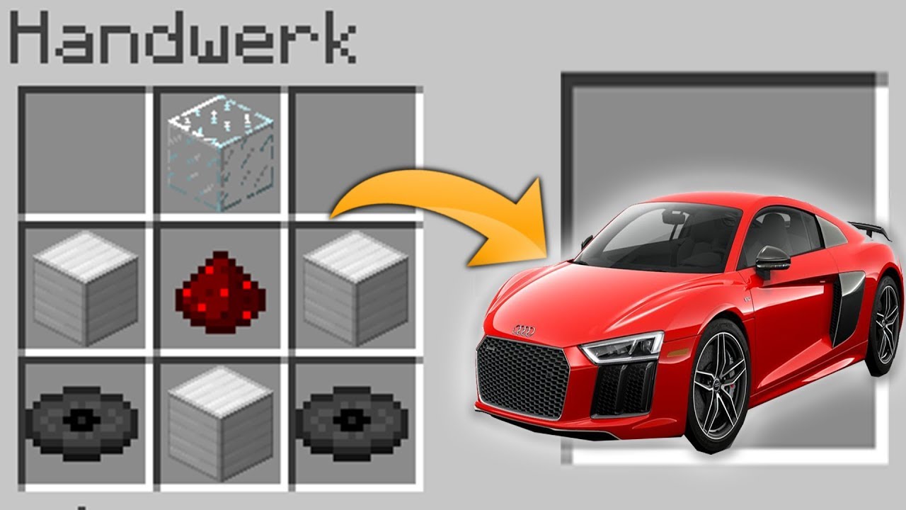 ROTES SUPER AUTO CRAFTEN IN MINECRAFT - YouTube