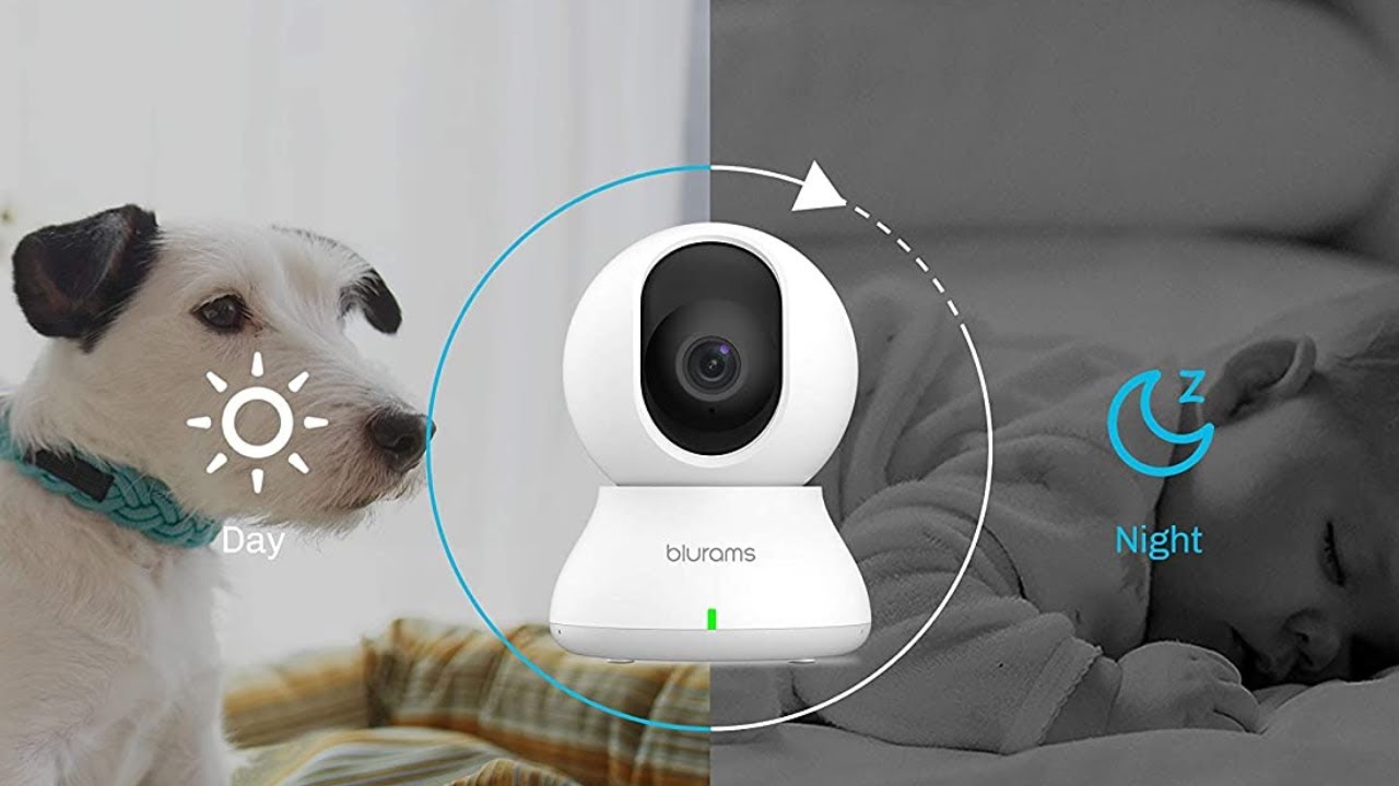 Blurams Security Camera, 2K Indoor Camera 360-degree Pet Camera for ...