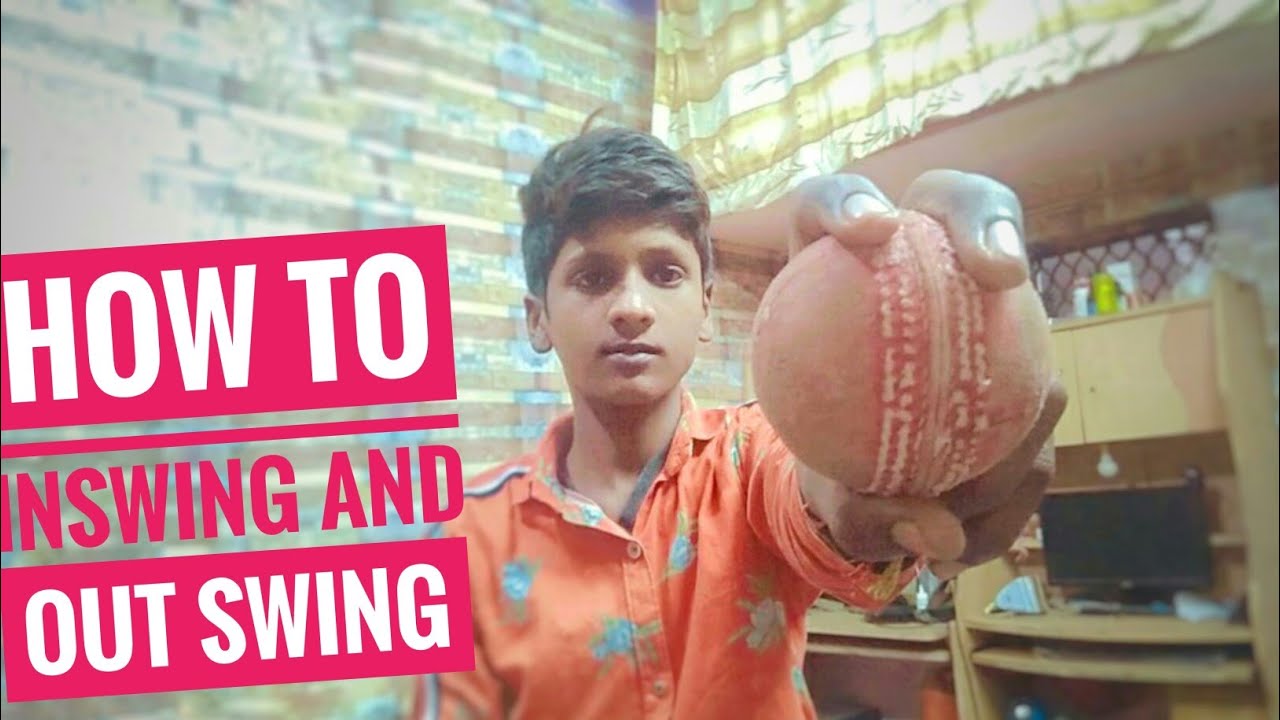 How To inswing and out swing boll grip - YouTube
