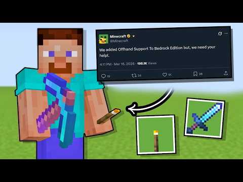 Minecraft Bedrock Players Have Been Waiting for THIS (Offhand News)