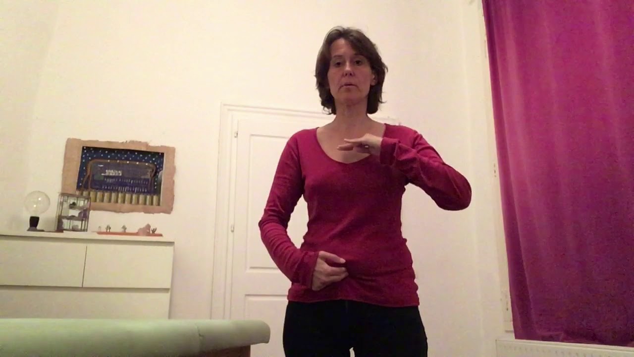 Présentation de la pratique du point du hara - YouTube