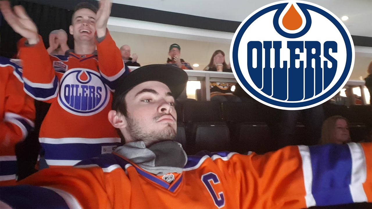 Edmonton Oilers Huge Win Against The Boston Bruins - YouTube