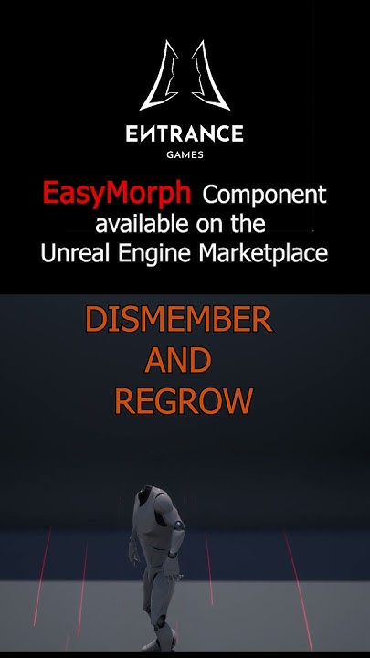 UE5 Showcase - Dismember / Regrow Limbs (EasyMorph Component) #ue5 #unrealengine #gamedev # ...