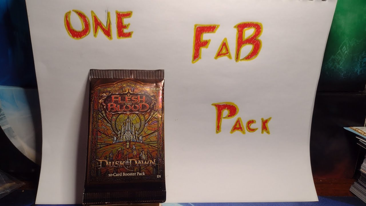 One FaB Pack - Dusk til Dawn - YouTube